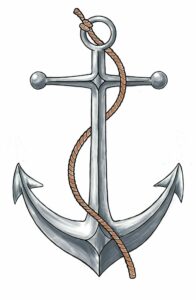 How To Draw An Anchor – Step By Step | The Drawing Journey