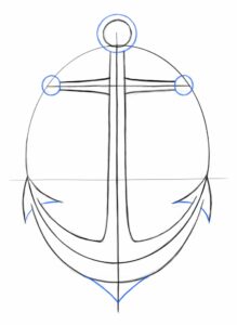 How To Draw An Anchor – Step By Step | The Drawing Journey